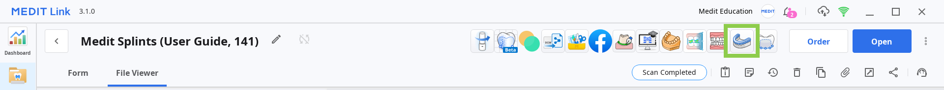 Running the Medit Splints app from Medit Link – Medit Help Center