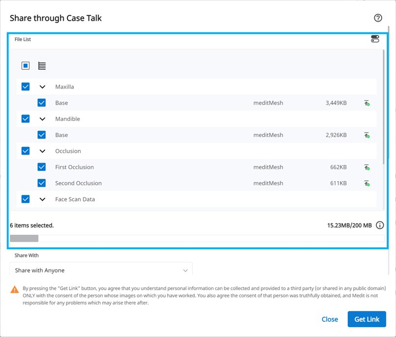 📖 Case Talk – Medit Help Center