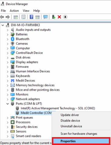 Connection problem with COM & LPT ports – Medit Help Center