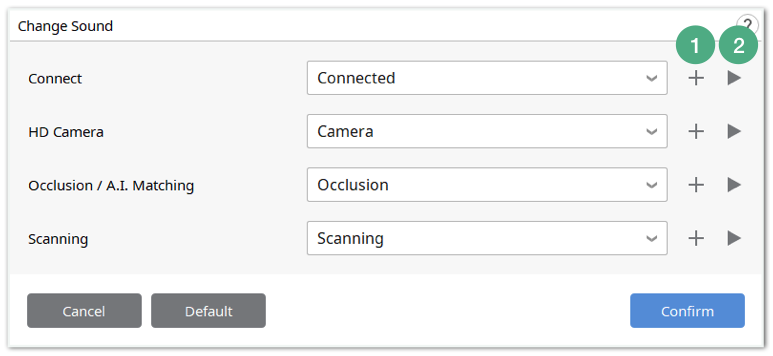 🔍 Audio feedback – Medit Help Center