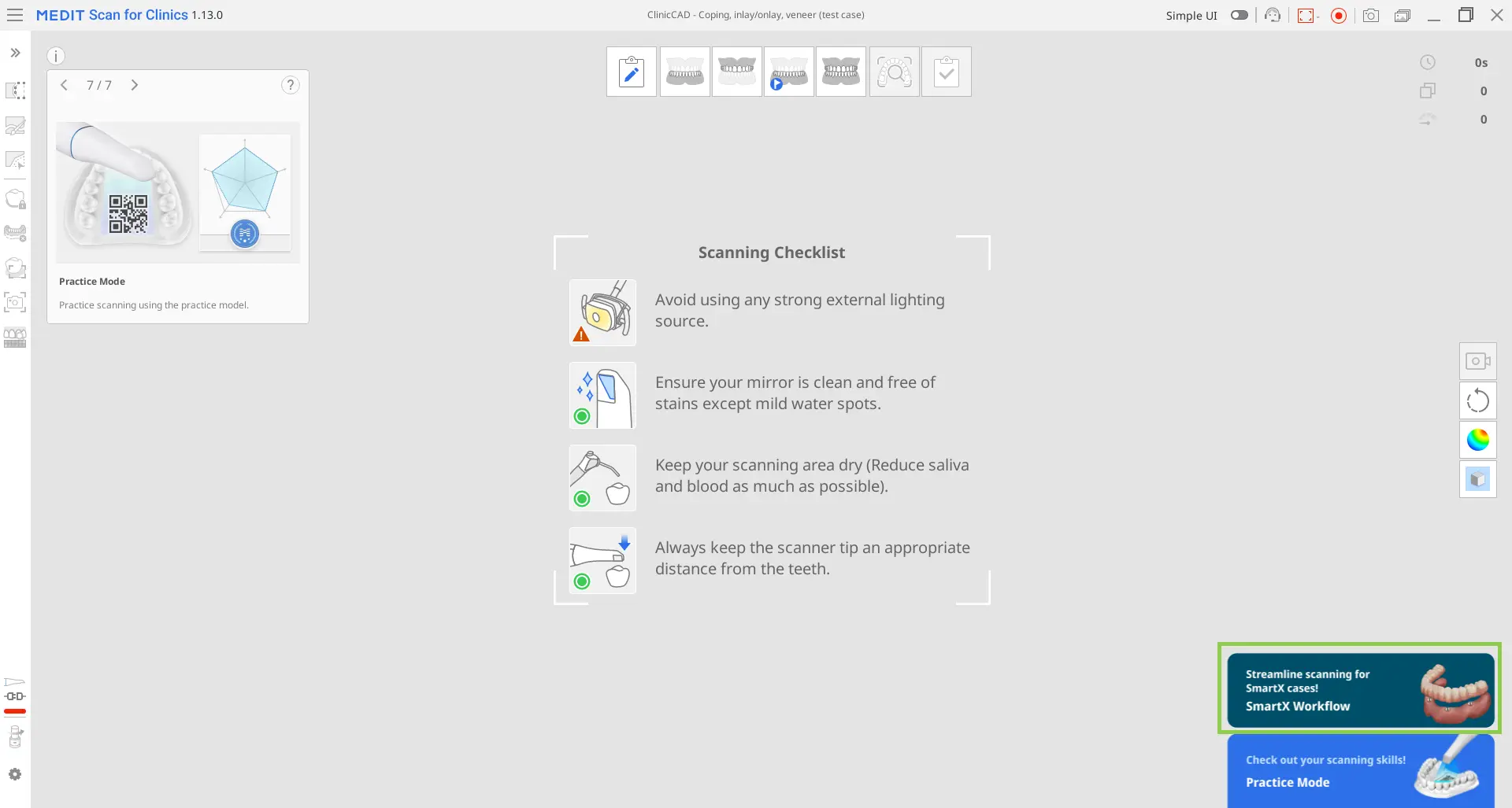 📖 SmartX Workflow – Medit Help Center