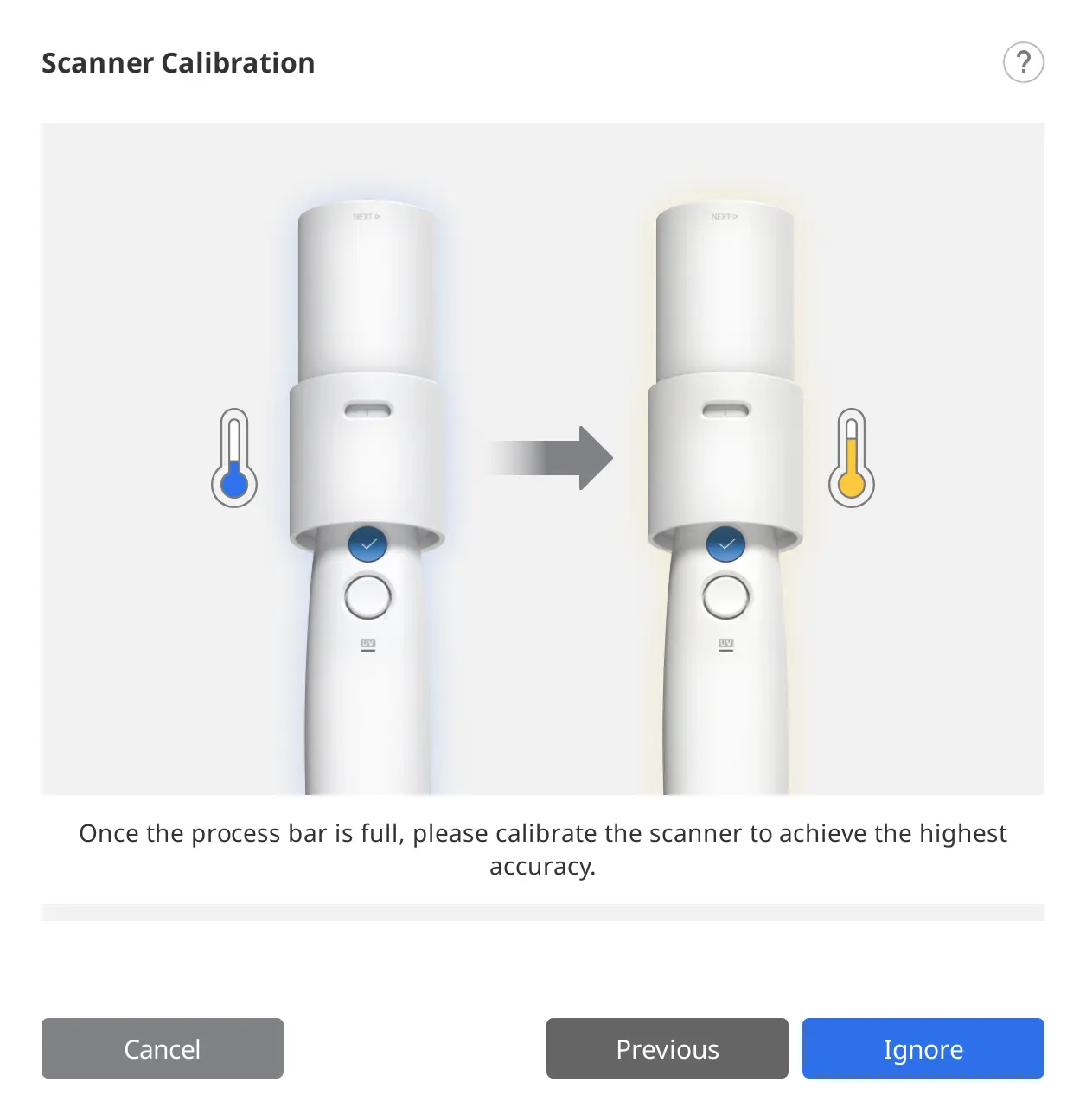 📖 Calibración del escáner – Centro de Ayuda de Medit
