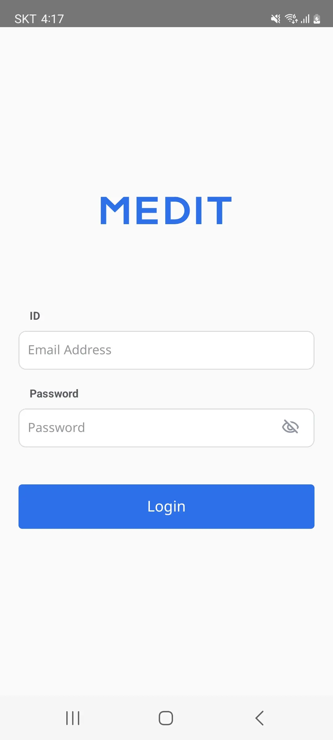 📖 Fazer login/Sair – Central de Ajuda do Medit