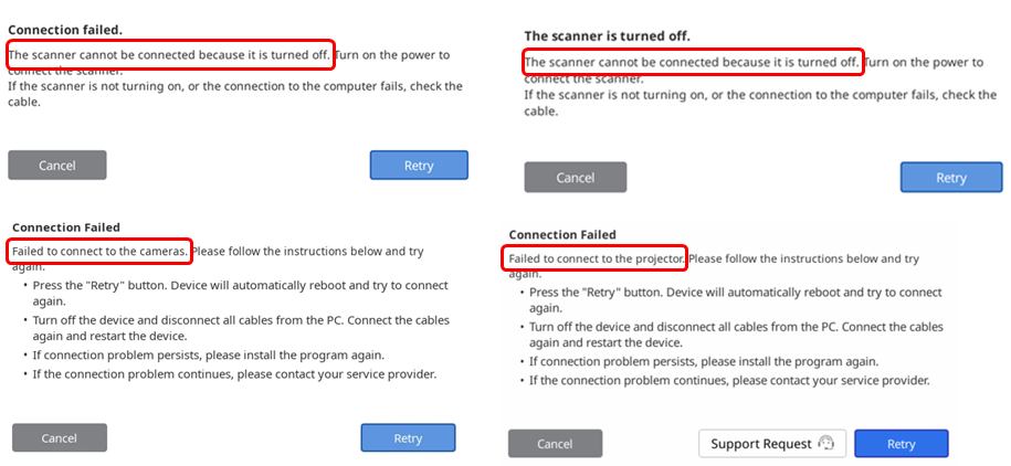 Intraoral Scanner Connection Issues (i500, i600, i700, i700 wireless ...