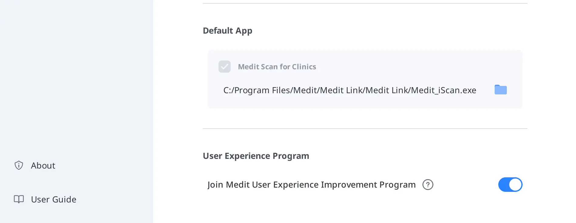 📖 Settings – Medit Help Center