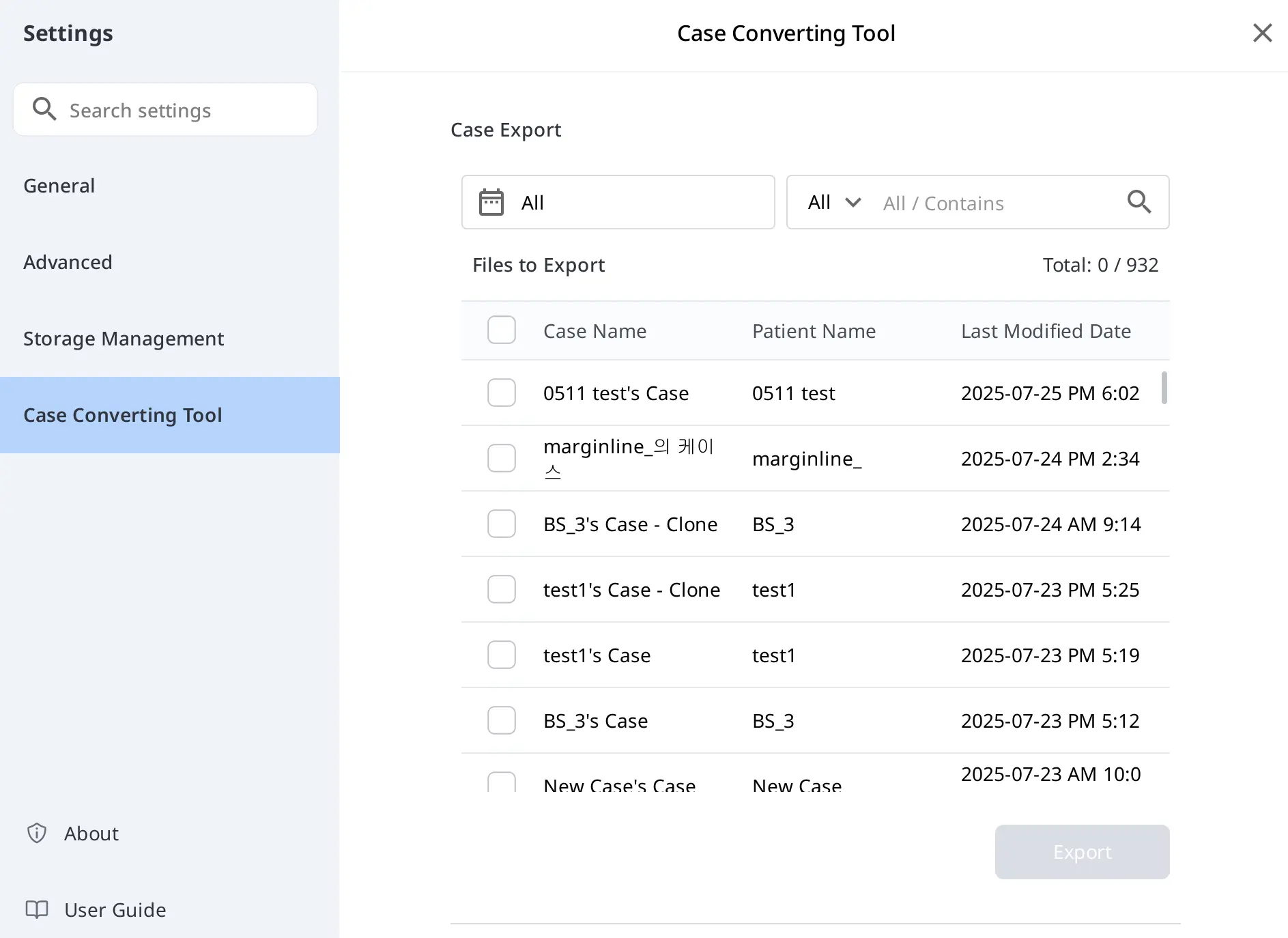 📖 Settings – Medit Help Center
